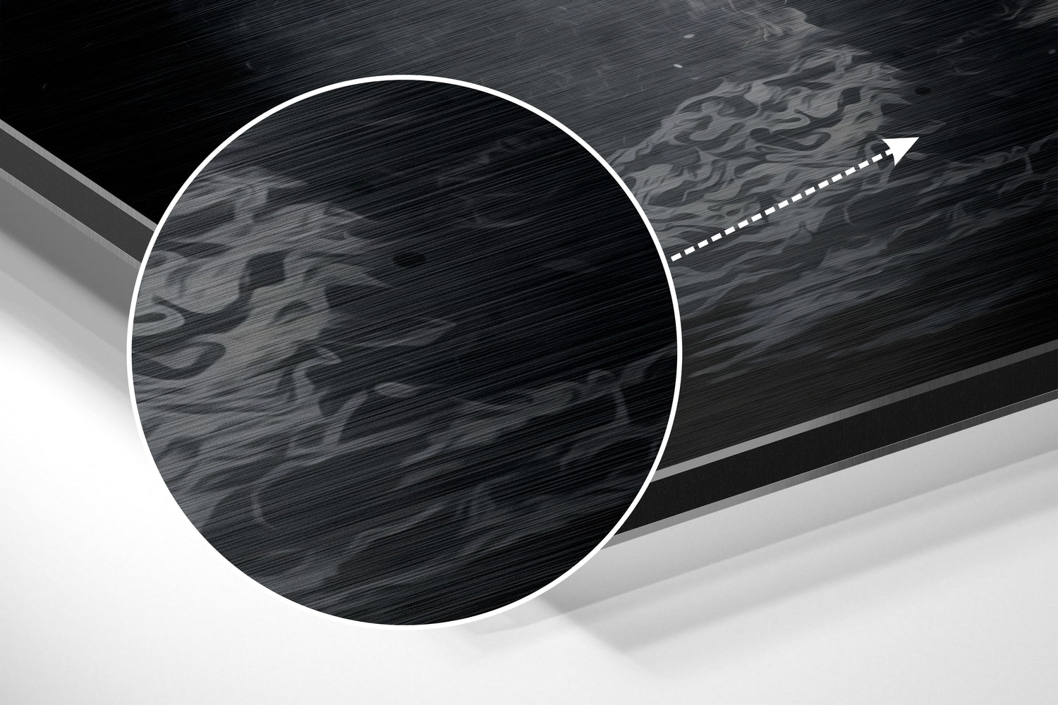 Astronaut Brushed Aluminium Dibond Wall Art – Insigneart UK