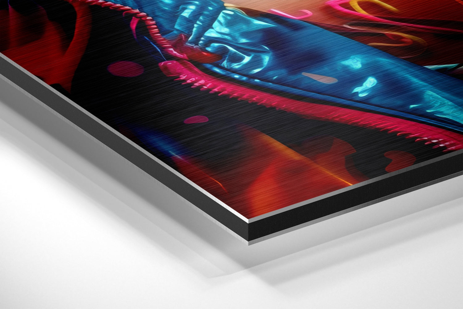 Woman Brushed Aluminium Dibond Wall Art – Insigneart UK