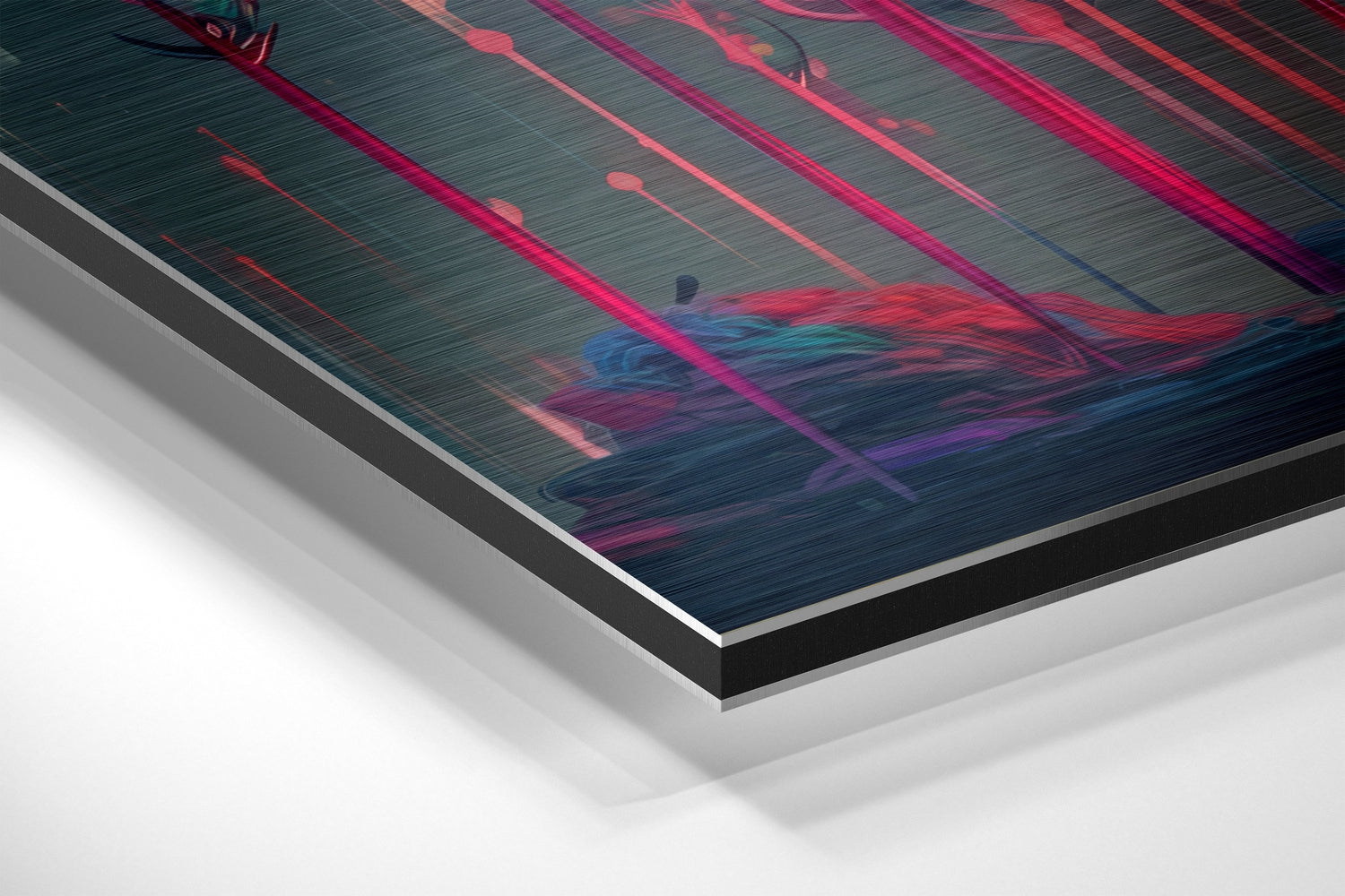 Forest Brushed Aluminium Dibond Wall Art – Insigneart UK