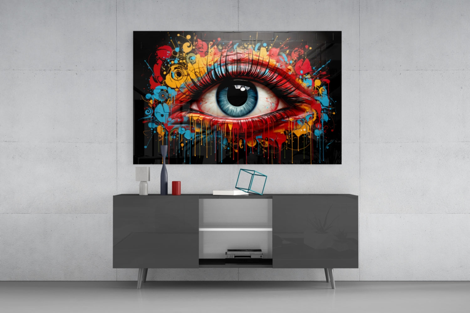 The Eye Glass Wall Art || Designer Collection – Insigneart UK