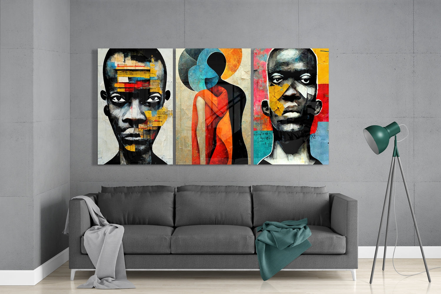 Dancing on the Street Glass Wall Art | Insigne Art Design | Unique ...